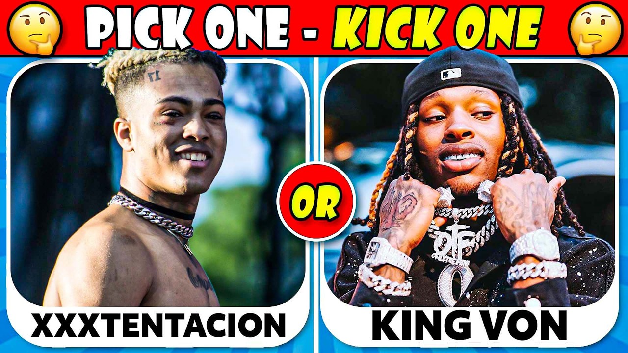 Pick One - Kick One Song Battle | Most Popular Rappers🎵# 3 | Save One ...