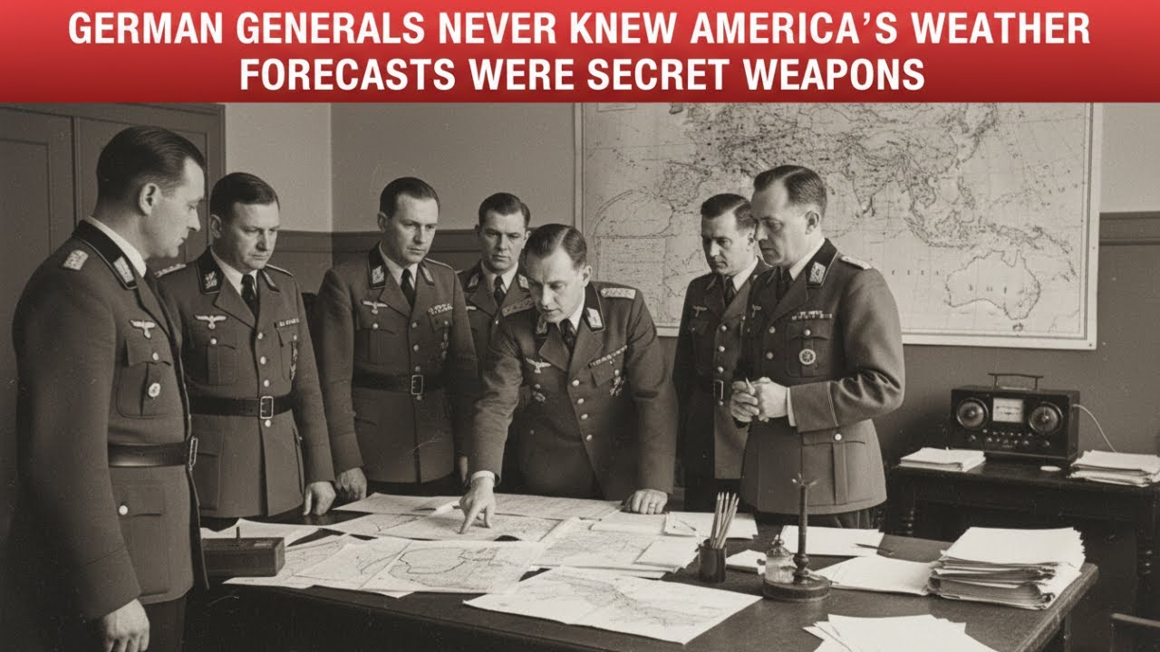 German Generals Never Knew America’s Weather Forecasts Were Secret ...