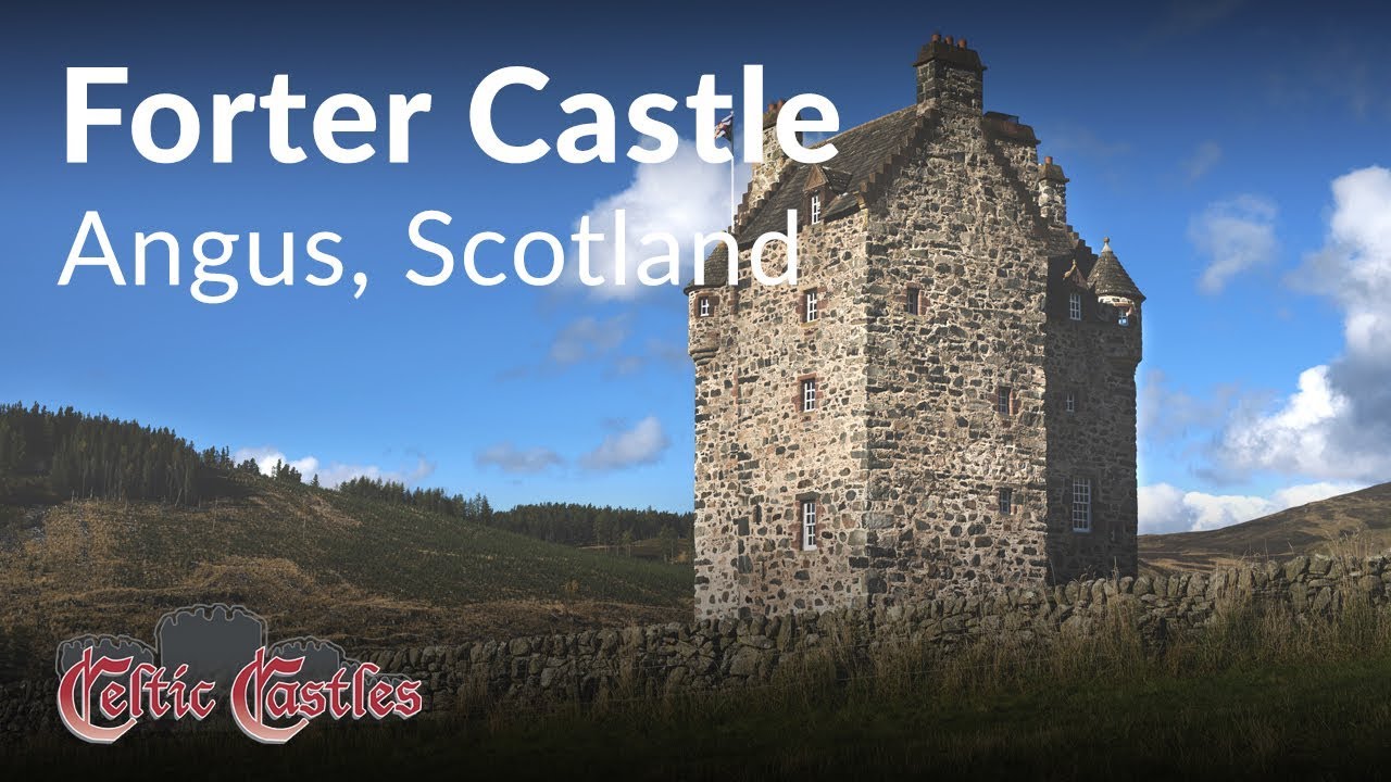 Forter Castle - Angus, Scotland - YouTube