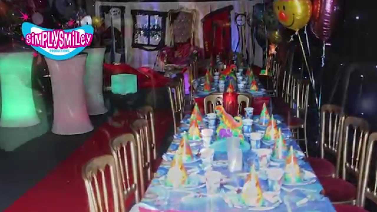 Simply Smiley Birthday Parties are Personalized just for you! - YouTube