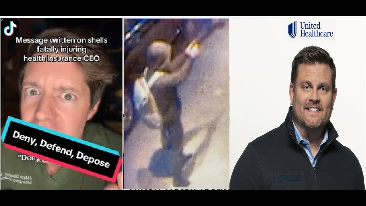 United Health Care CEO Brian Thompson Assassination - YouTube