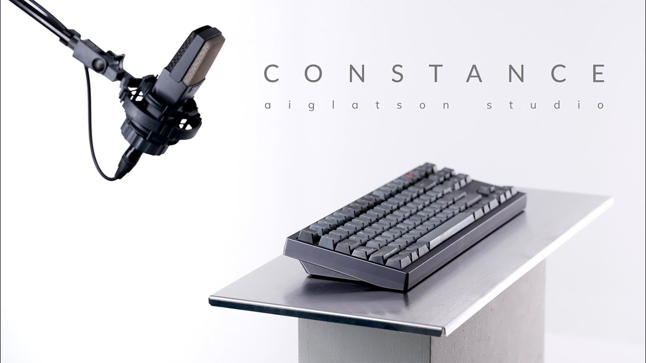 Constance TKL / Keyboard Typing - YouTube