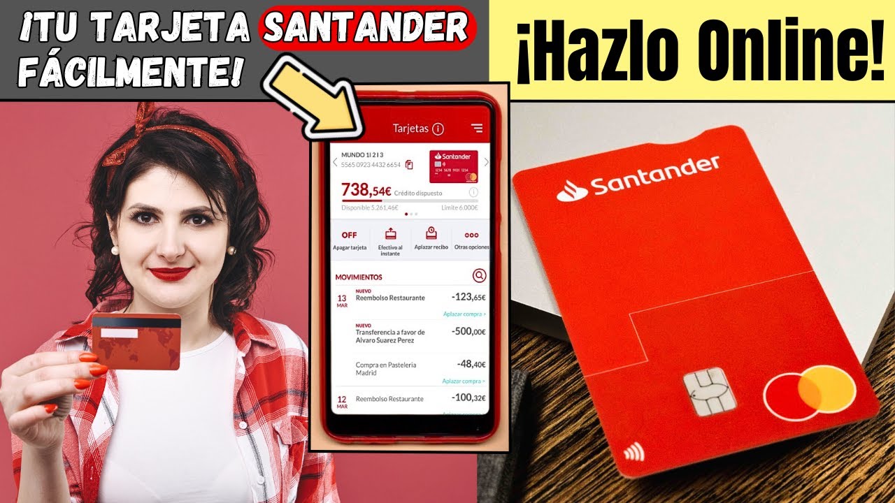 🔴Cómo SOLICITAR una TARJETA de Crédito SANTANDER Mx en Línea 💵 (LikeU y ...