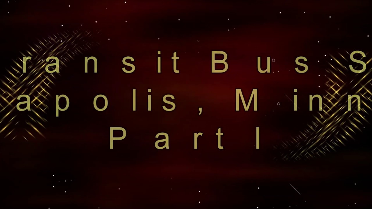 Metro Transit of Minneapolis Bus System (Downtown AM) - YouTube