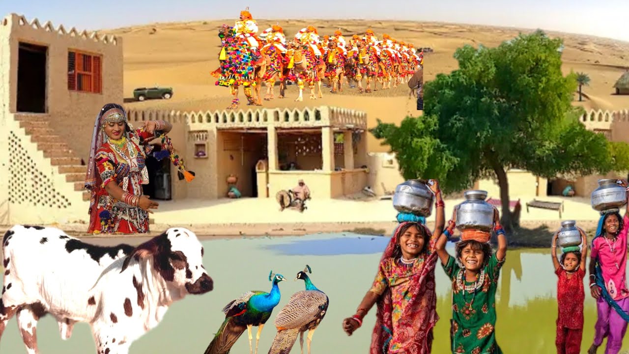 Desert Life in Cholistan Pakistan||Wonderful village life in Cholistan ...