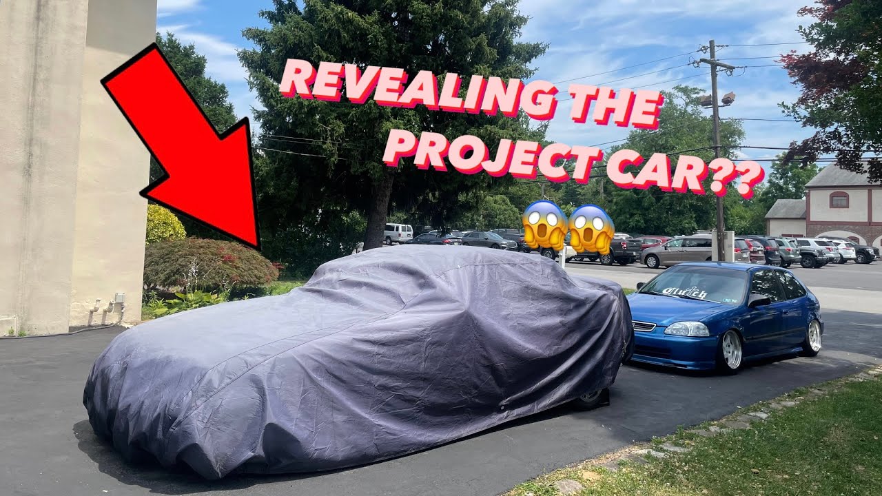 Driving My Stanced Honda Civic! (Project Car Reveal) - YouTube