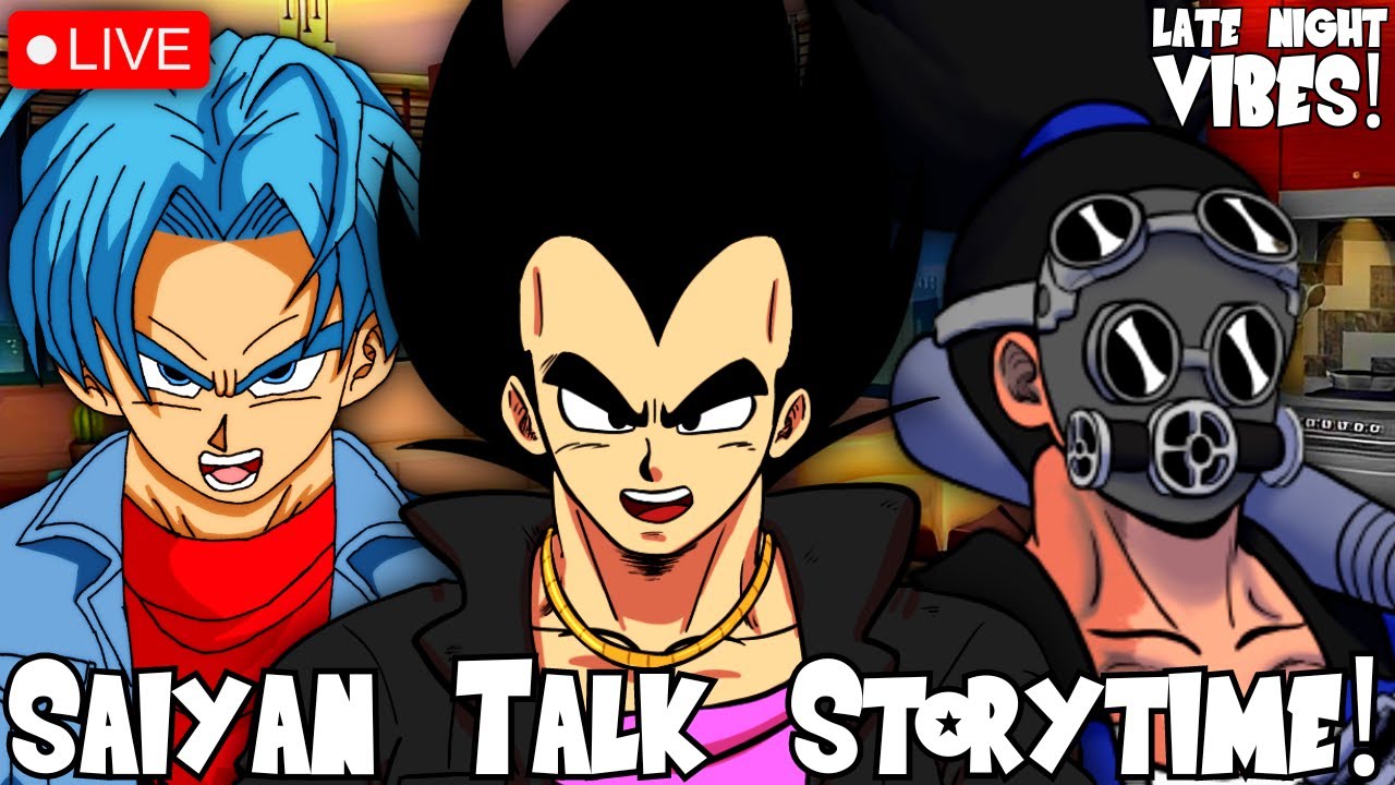【JUST CHATTING】 "SAIYAN TALK?!" | Vegeta's FIRST EVER Storytime Stream ...
