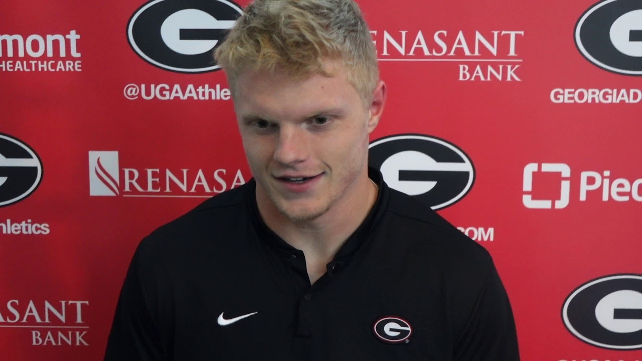 Eli Wolf Wednesday Post-Practice Interview - Georgia vs. Florida Bye ...