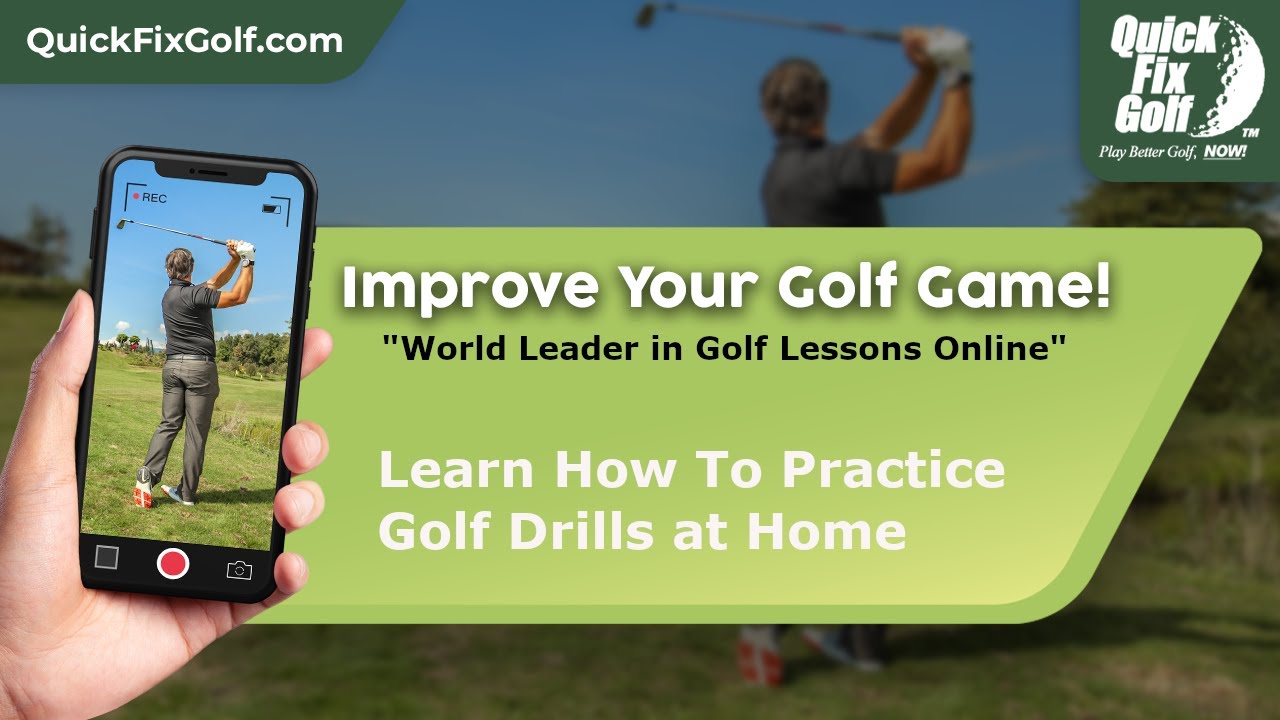 Learn how to practice golf drills at home and a FREE analysis at Quick ...
