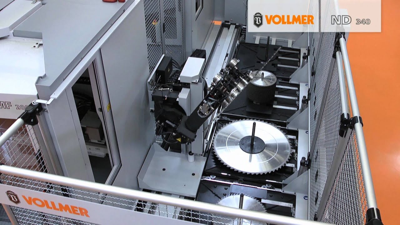 Vollmer CM200, CMF200 & ND340 Handling and Operation - YouTube