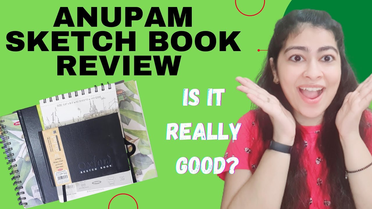 Anupam Sketch Book Review | Sketch Books for Beginners | Honest ...