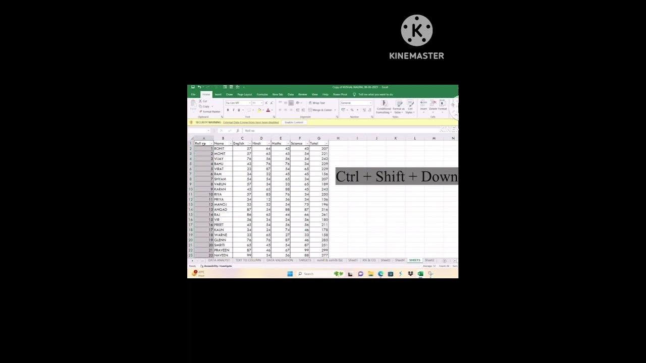 "Unlock Excel's Hidden Powers with These Jaw-Dropping Shortcuts! 🚀💼 #csduniya #exceltips #learn ...