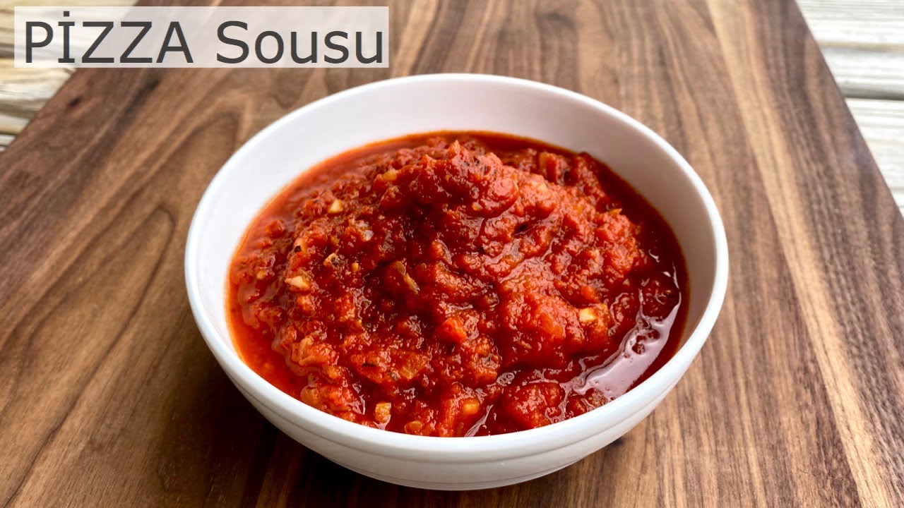Asan Hazırlanan PİZZA Sousu | Best Homemade Pizza Sauce | - YouTube