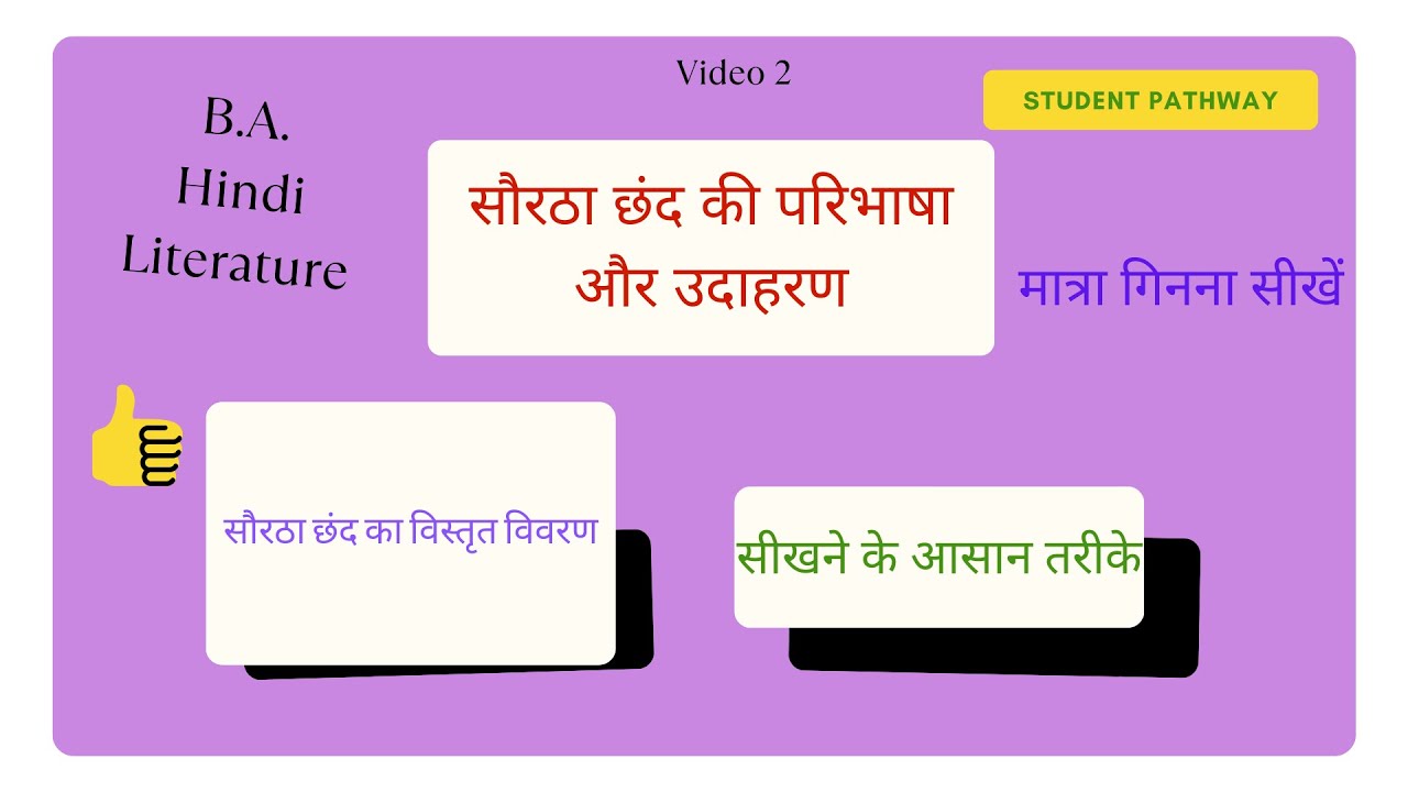 BA Hindi Literature, Sortha, सोरठा छंद की परिभाषा, उदाहरण, आसान तरीके ...