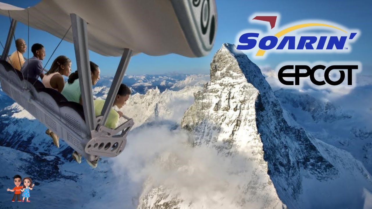 SOARIN' COMPLETE RIDE EXPERIENCE EPCOT DISNEY - YouTube