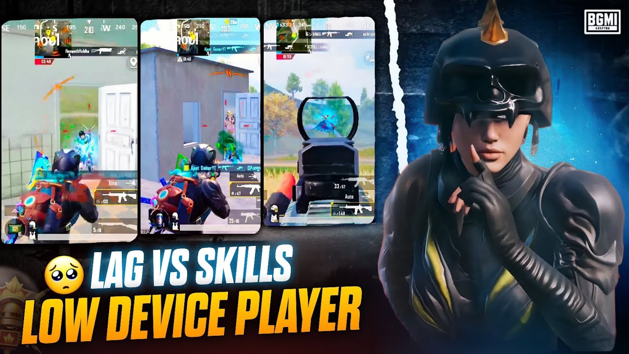 Lag Vs Skills 🔥 A Good Device Also Matter In BGMI 🔥 - YouTube