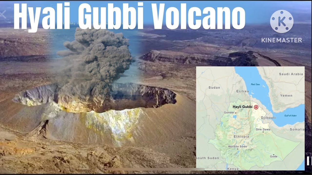 Hyali Gubbi Volcano Eruption Explained | Africa Volcano Map | UPSC ...