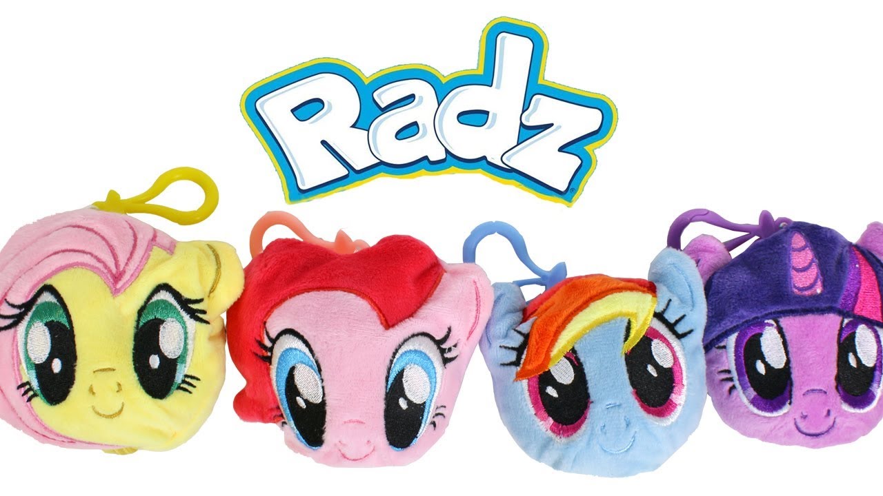 My Little Pony Radz Plusheez Unboxing Toy Review - YouTube