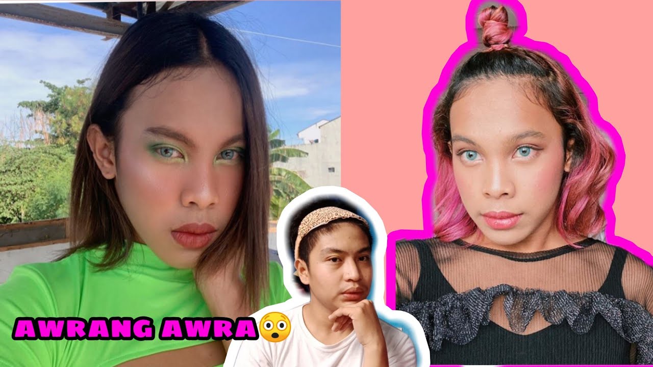MAKE UP TRANSFORMATION😱(AWARANG AWRA ️) | Harold O. - YouTube