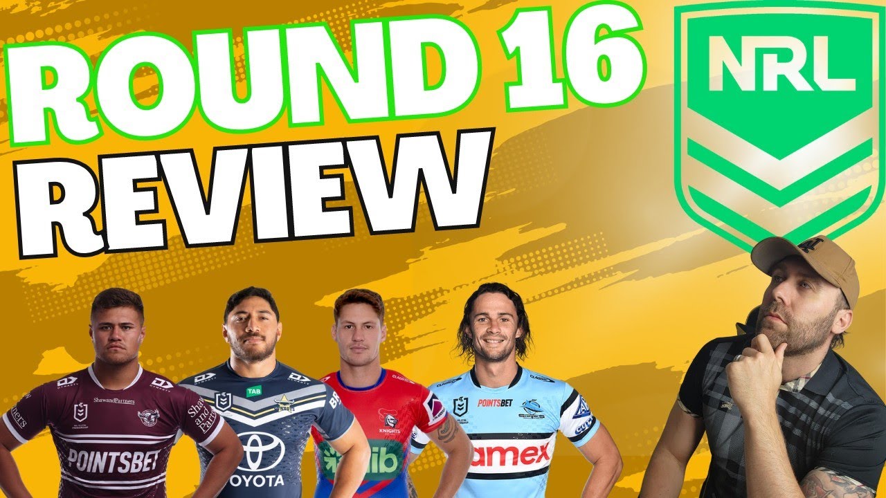 NRL Round 16 Results 2023 - YouTube