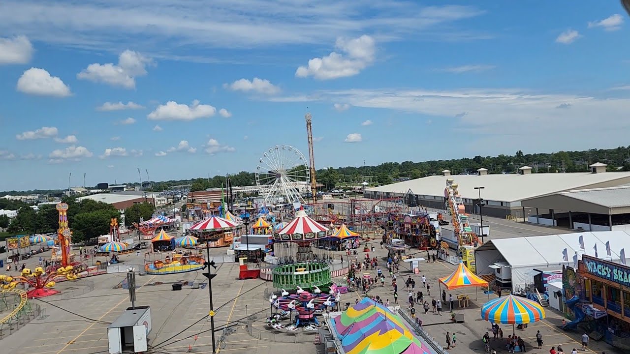 Prime Amusements Ferris Wheel at Ohio State Fair (July 31st, 2022 ...
