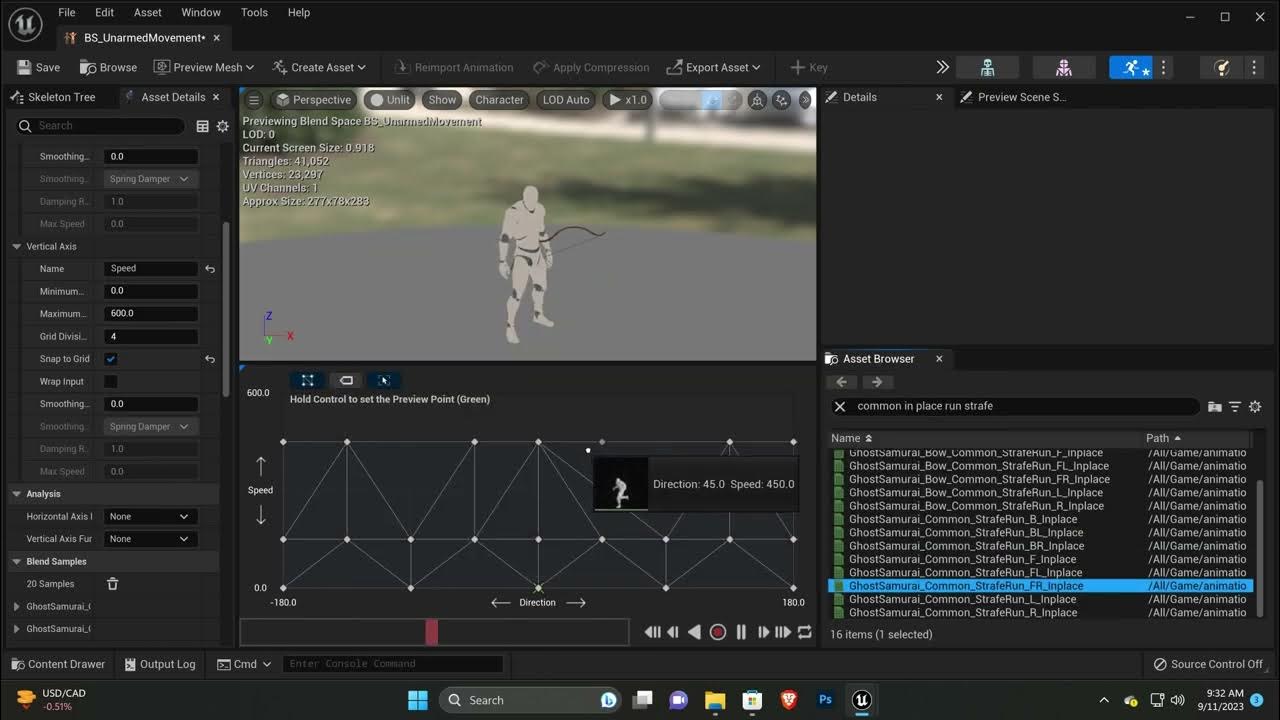 Unarmed Blendspace [EP1] - YouTube