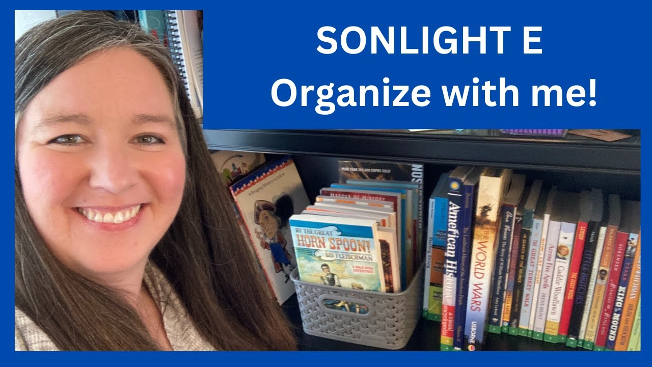 SONLIGHT E Book Organization I Organize with Me I SONLIGHT Organization ...