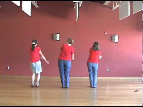 Rockin' In The Dance Hall - Line Dance - YouTube