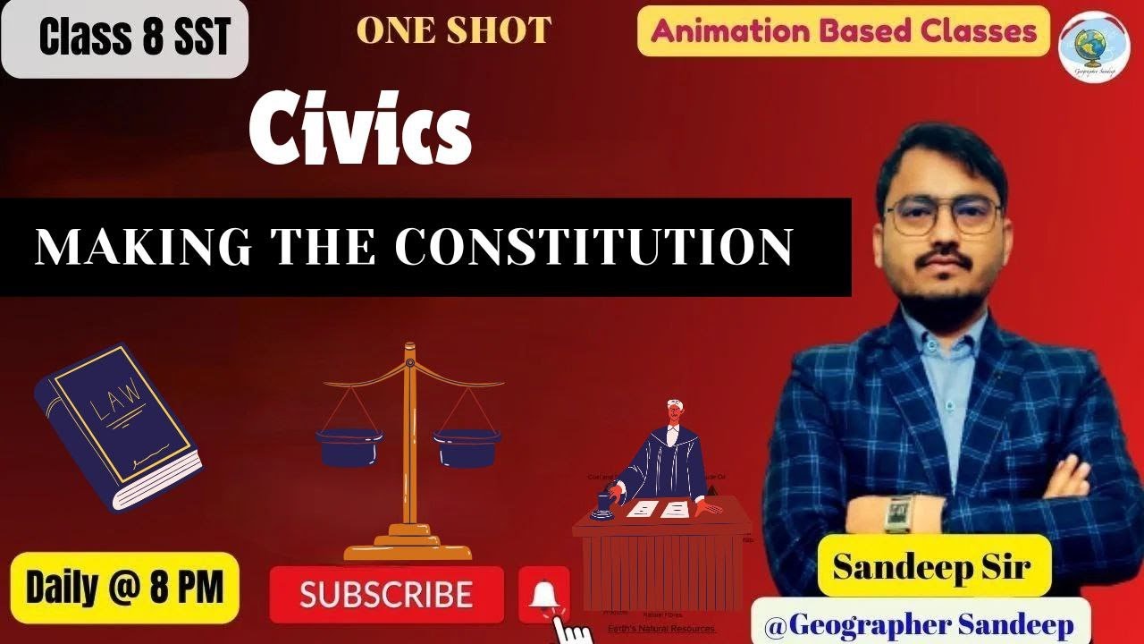 Making the Constitution | Class-8 | Civics | Animated | CBSE | NCERT ...