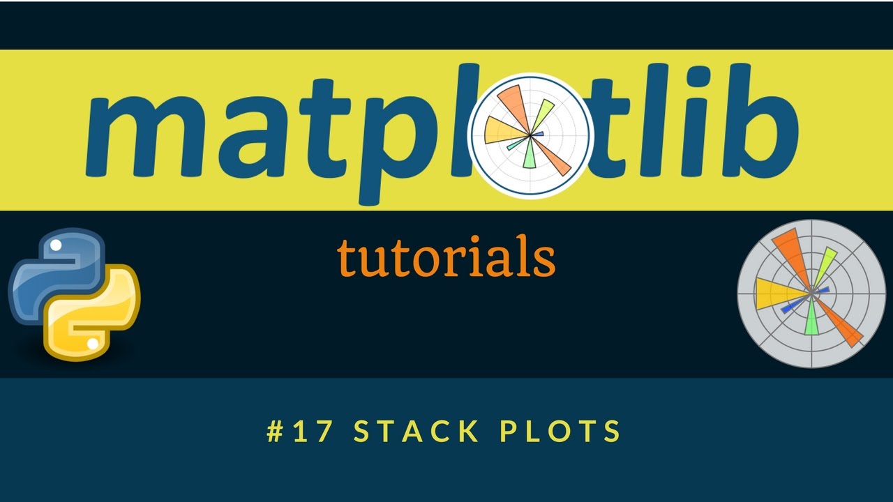 Matplotlib Plotting Tutorials 017 Stack Plots Youtube 1706