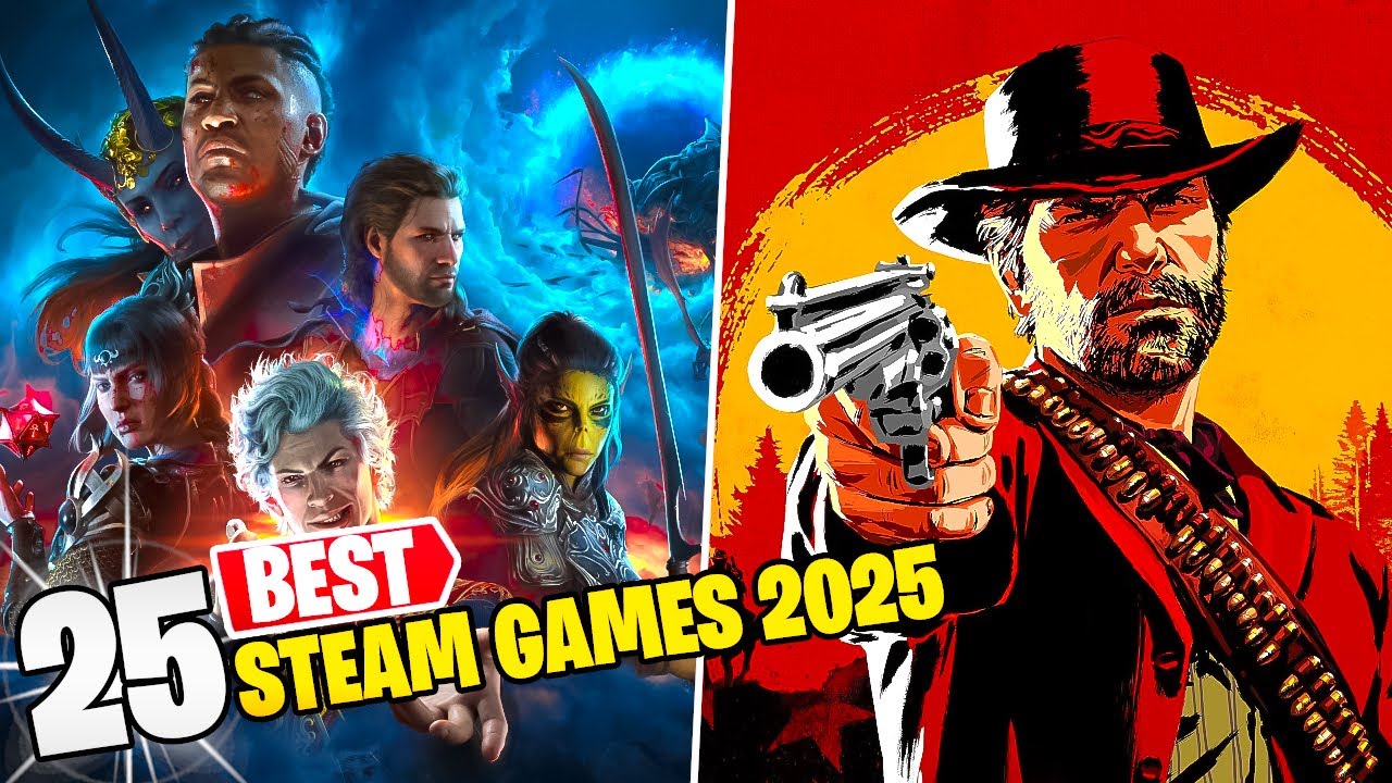 25 Best Games on Steam(2025 Edition) - Must-Play Titles! - YouTube