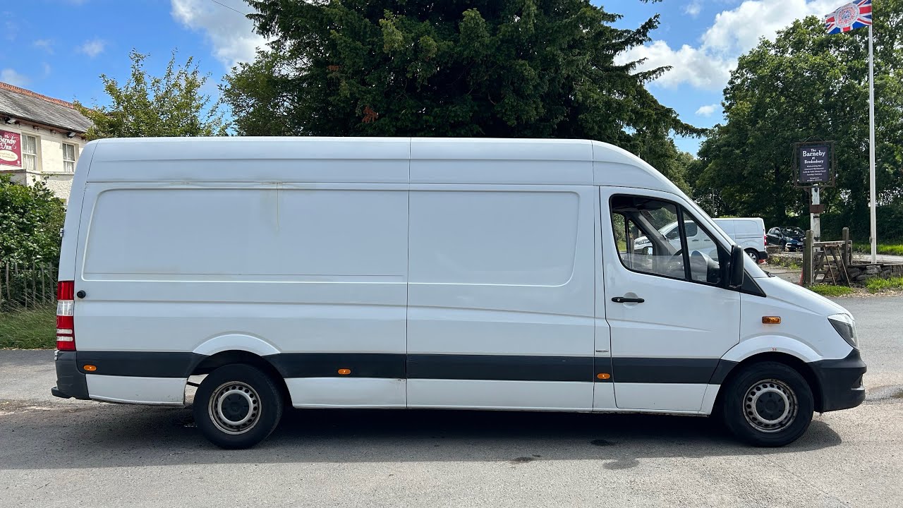 2015/16 Mercedes Benz Sprinter High Top LWB Automatic Panel Van No Vat ...
