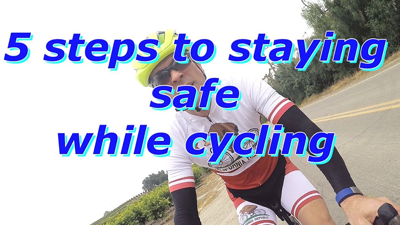 5 steps to staying safe while cycling - YouTube