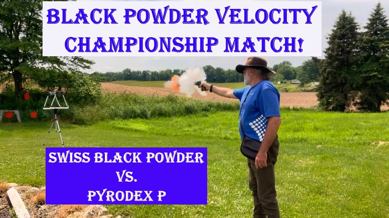 Pyrodex P vs Swiss: Velocity Showdown - YouTube