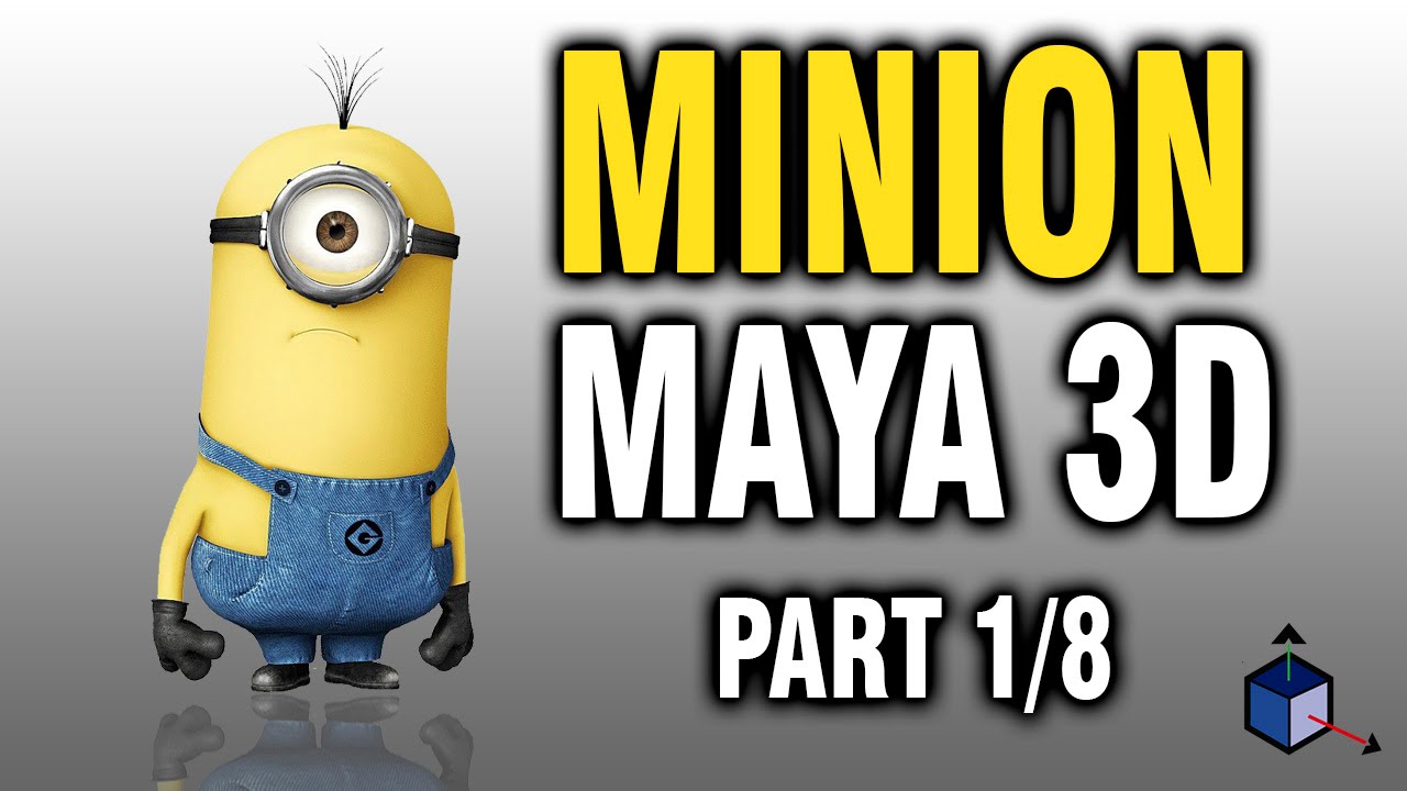 Modelagem Minions - Maya 1/8 - YouTube
