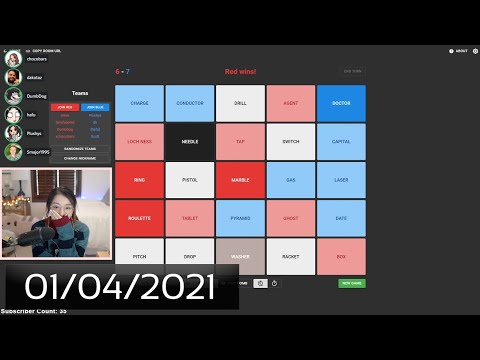 [01/04/2021] Hafu Morning Lobby into Codenames