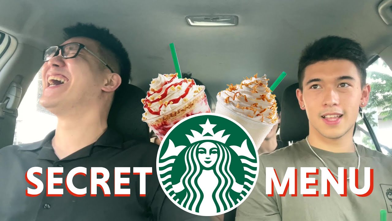 DRIVE THRU สั่งเมนูลับ ☕ STARBUCKS เป็นภาษาอังกฤษ | Slang A-hO-lic ...