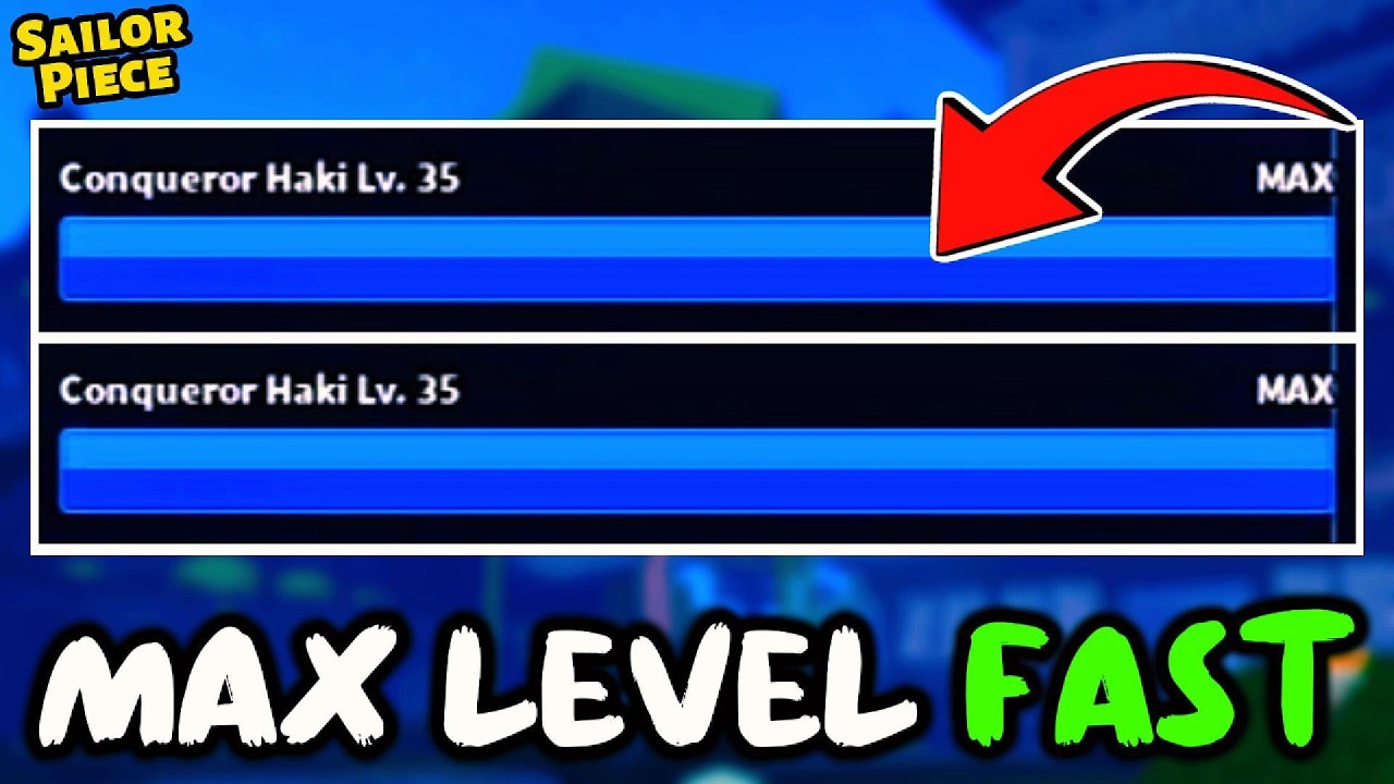 How To Level Up Conqueror Haki FAST In Sailor Piece (Roblox) - YouTube