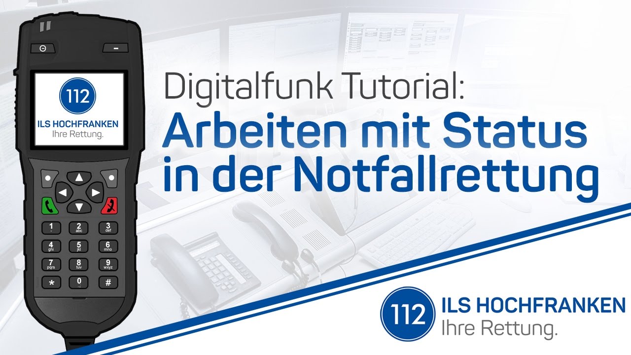 Digitalfunk Tutorial - Arbeiten mit FMS Status in der Notfallrettung ...