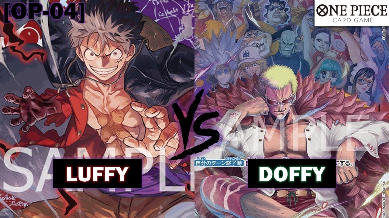[OP04] RP LUFFY vs GP DOFFY - Gameplay - OPCG - YouTube