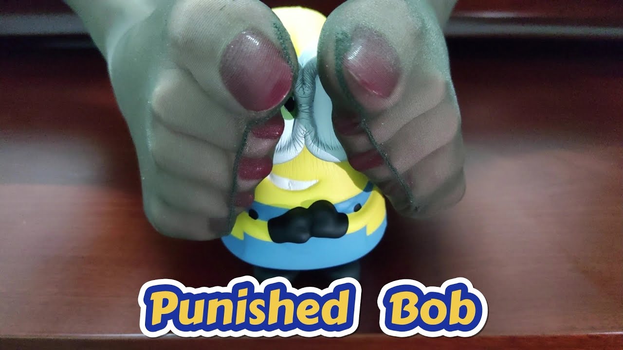 My Ultra Sheer Black Pantyhose Toes - Punished Bob - YouTube