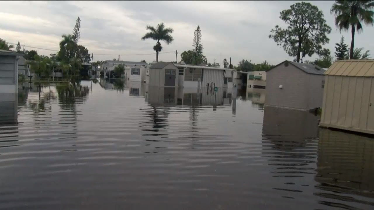 Hurricane Sally causes flooding at Collier County RV resort - YouTube