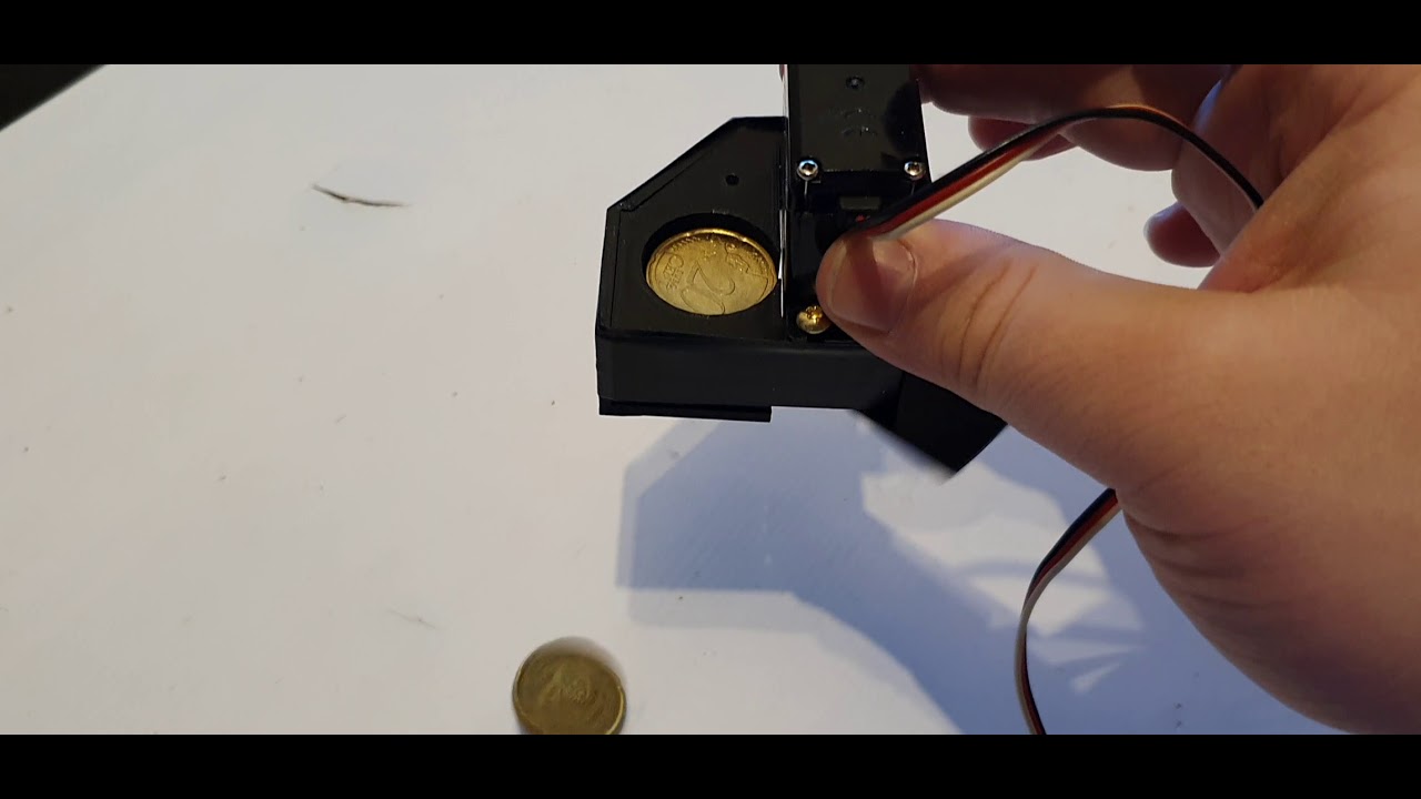 Project slot machine: coin payment machine v2 - YouTube