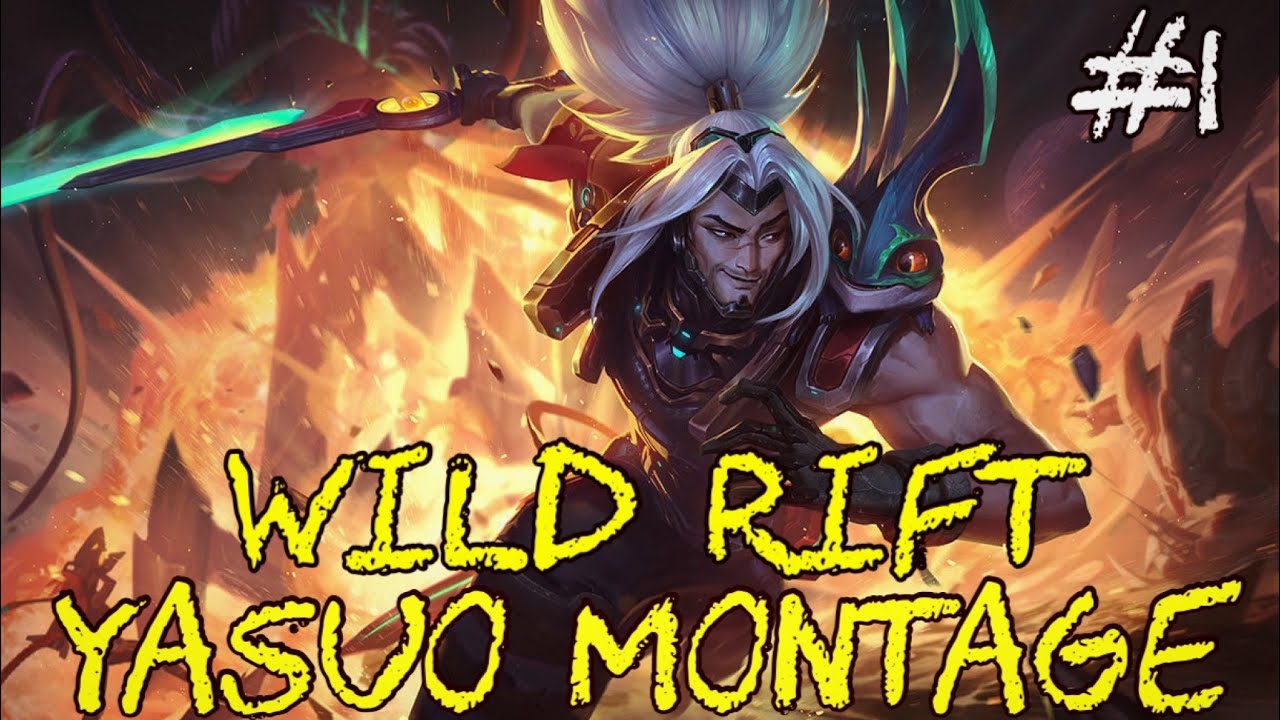 Yasuo wild rift montage #1 | kazuo - wild rift - YouTube