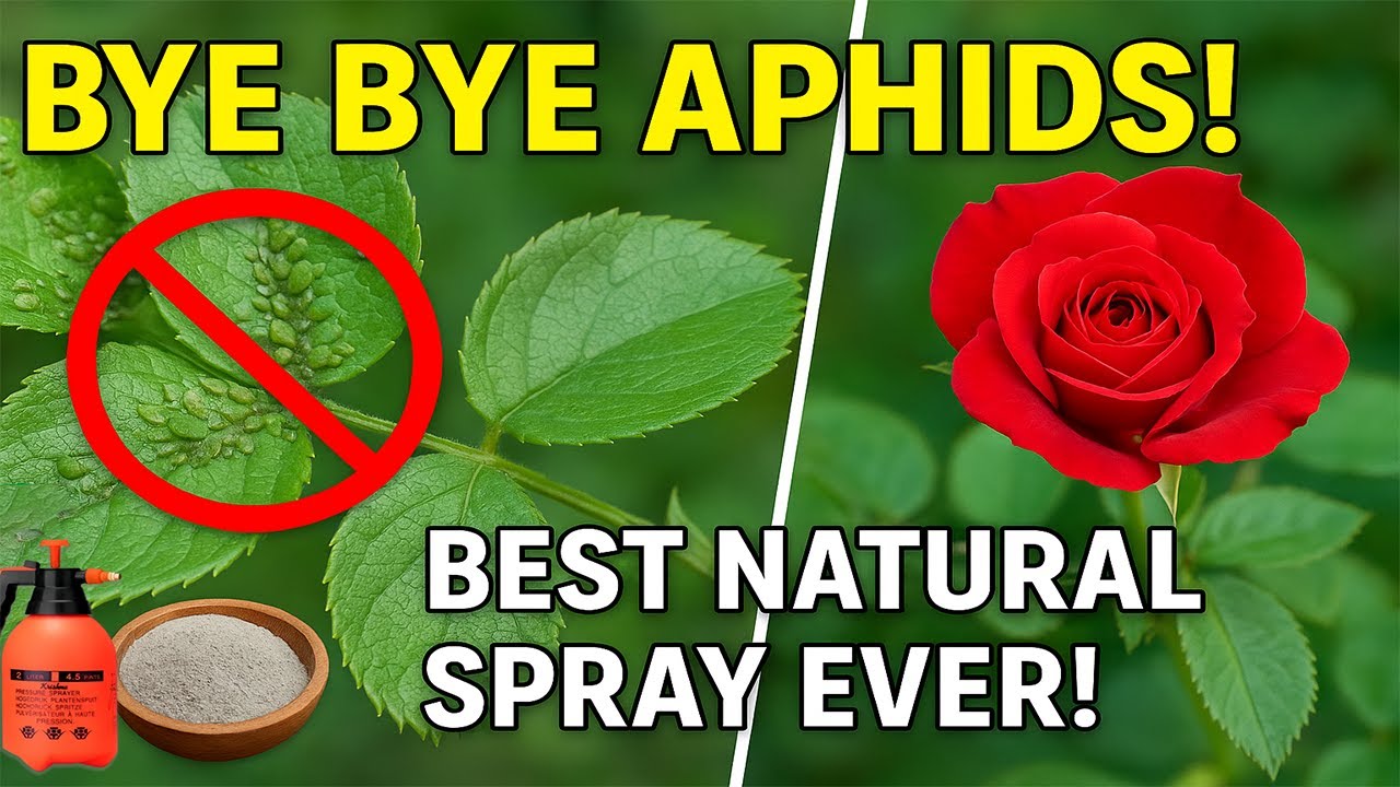 Best Natural Remedy Against Aphids Made In 3 Minutes | The Secret of ...