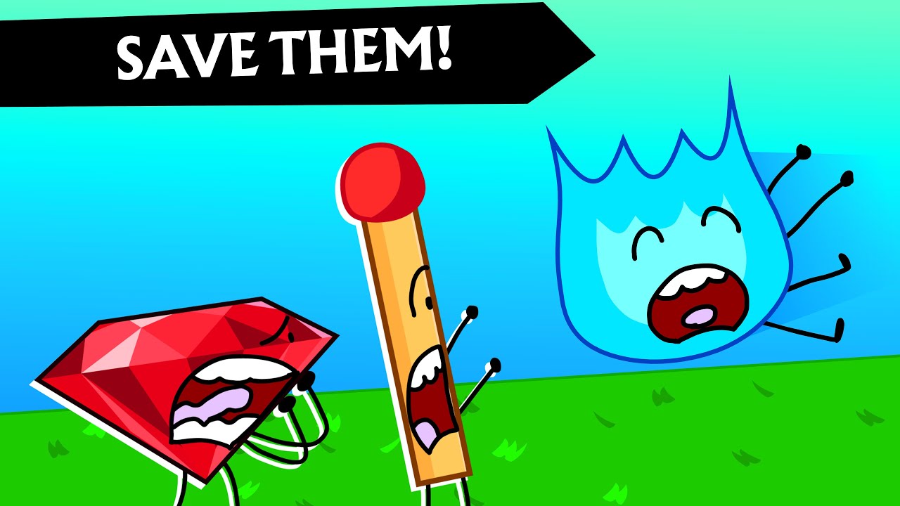Match saves LIVES!!!!! (BFDI animation) - YouTube
