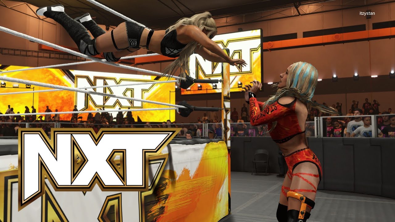 WWE 2K24 NXT - SOL RUCA VS. THEA HAIL - YouTube