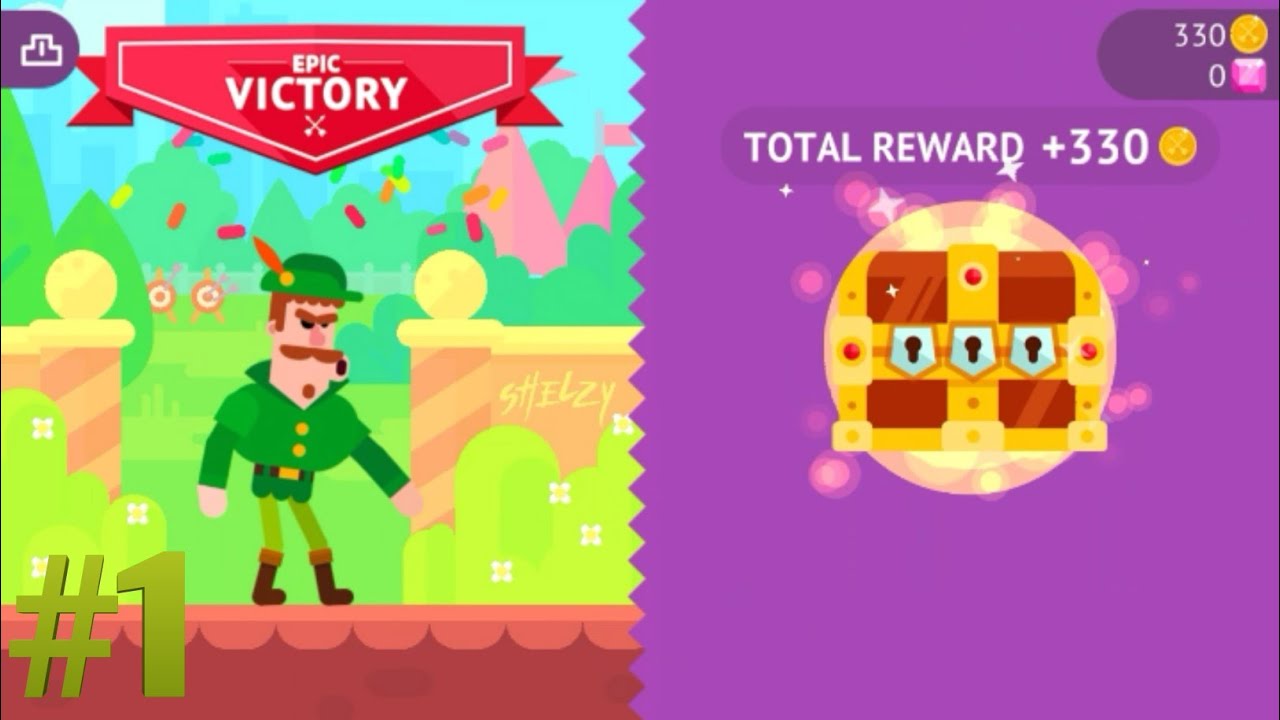 Bowmasters #1 New gameplay series - YouTube