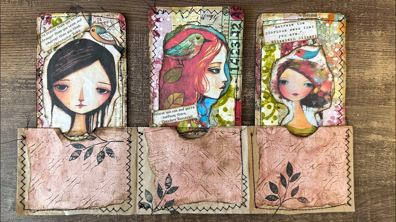 🌸Pocket Snippets /Journal Insert (2/2): w/ master board tags inspired ...