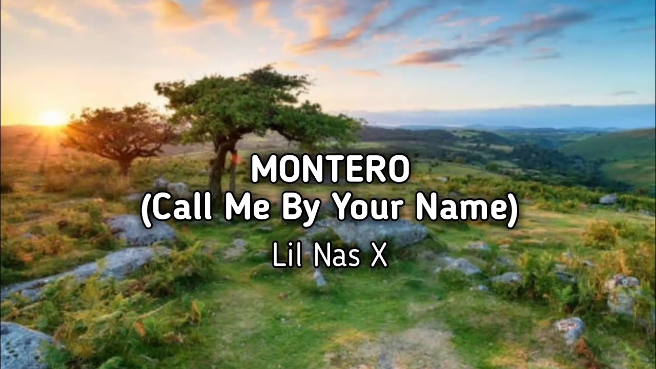 Lil Nas X - MONTERO (Call Me By Your Name) (Lyrics) - YouTube